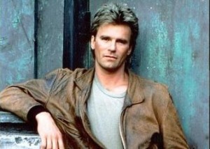 Quisiera ser amanda: El ingenioso caballero MacGyver.