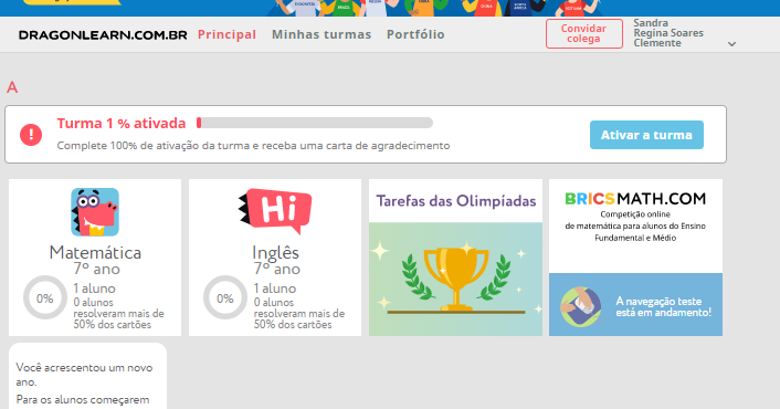 + MATEMÁTICA: Dragonlearn