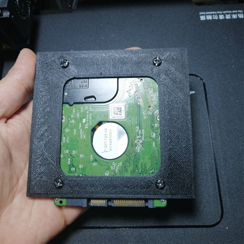 Laptop Hard Drive Base PC Cases 3D Printing Model | Layth Jawad