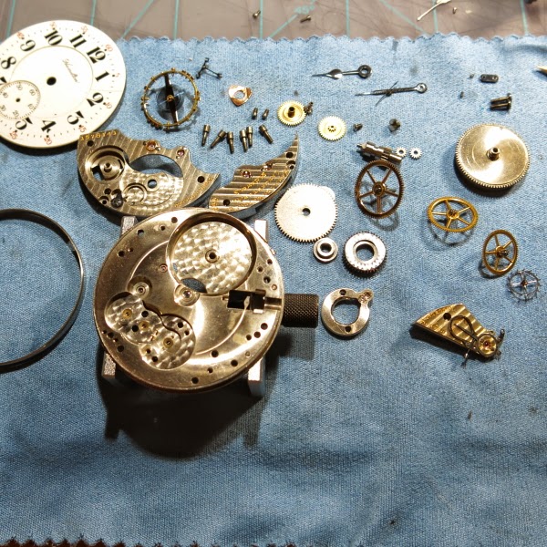 Vintage Hamilton Watch Restoration: 1920 992 Railroad Watch - Overhaul