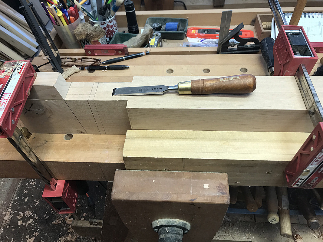 I'm a OK guy: Angled Mortise