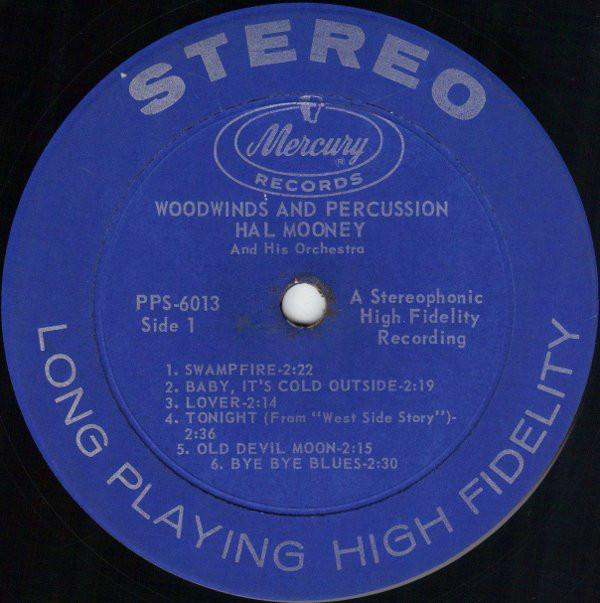ENTRE MUSICA: HAL MOONEY and HIS ORCHESTRA - Woodwinds & percussion (1961)