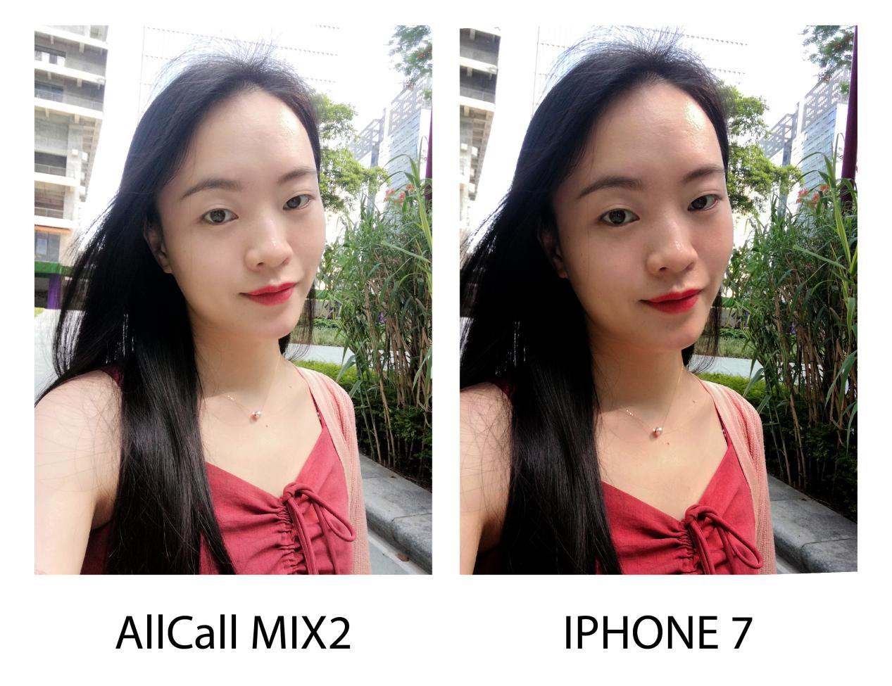 Câmara do AllCall Mix2 vs iPhone 7 | Aberto até de Madrugada