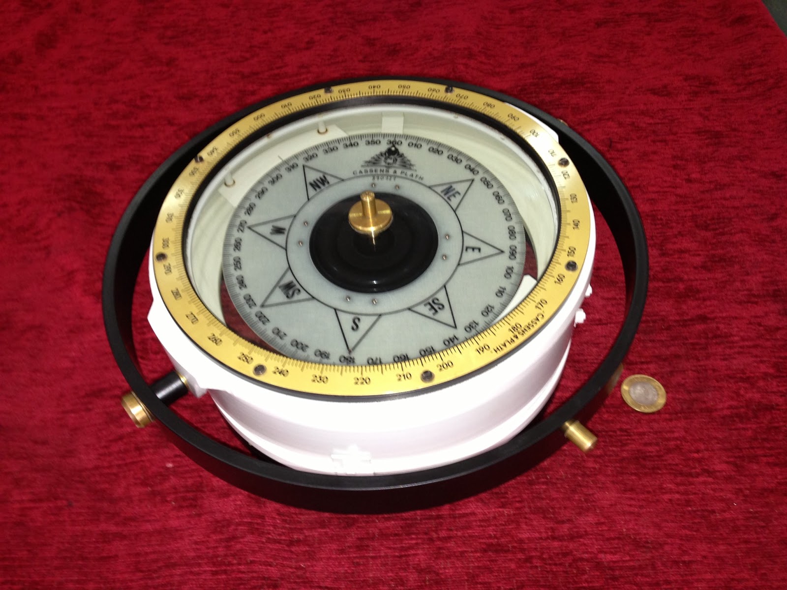 Shayona Electronics: Cassen & Plath GmbH Type 11 Compass Made in W.Germany