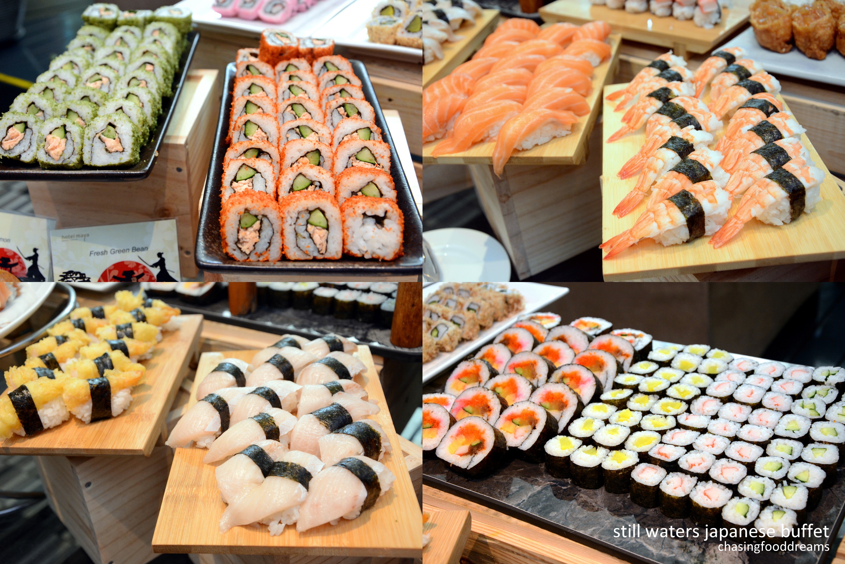 CHASING FOOD DREAMS: Saturday Japanese Buffet @ Still Waters, Hotel ...