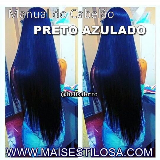 Manual do Cabelo Preto Azulado dos Sonhos: Que Tinta ou Tonalizante ...