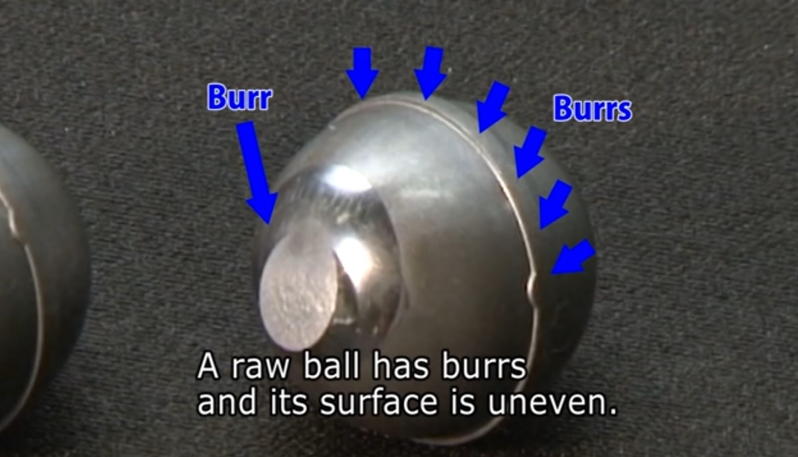 How balls of ball point pen is manufactured?