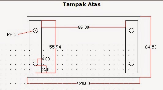 Cara Cepat Membuat Meja 2D Di AutoCAD Lengkap - Borneotutorials ...