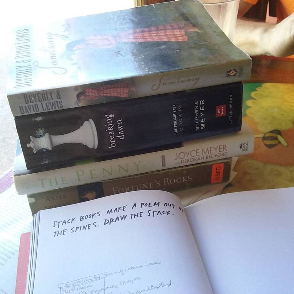 anitawritesforyou: Stack of Books Poem