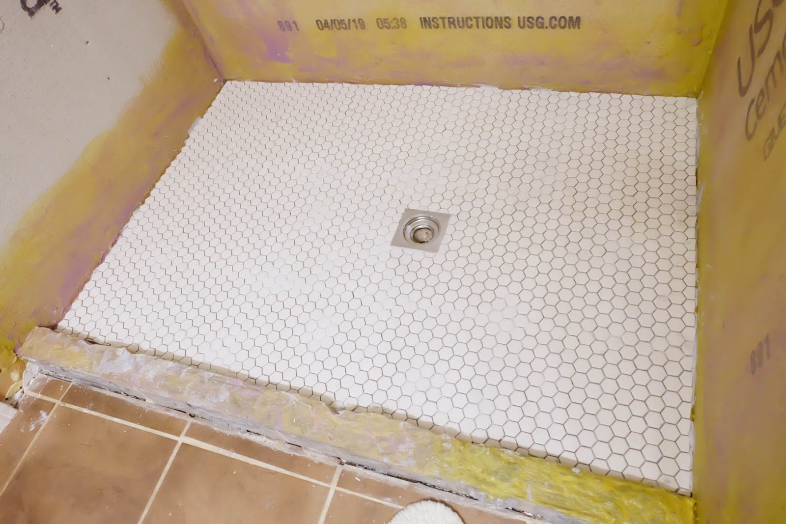 The Master Shower: Six in a Series, Rebuilding. - Flipping the Flip