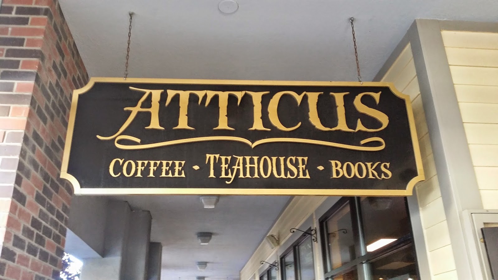 Kristen Taber: Cool Bookstores: Atticus Coffee, Books & Teashop