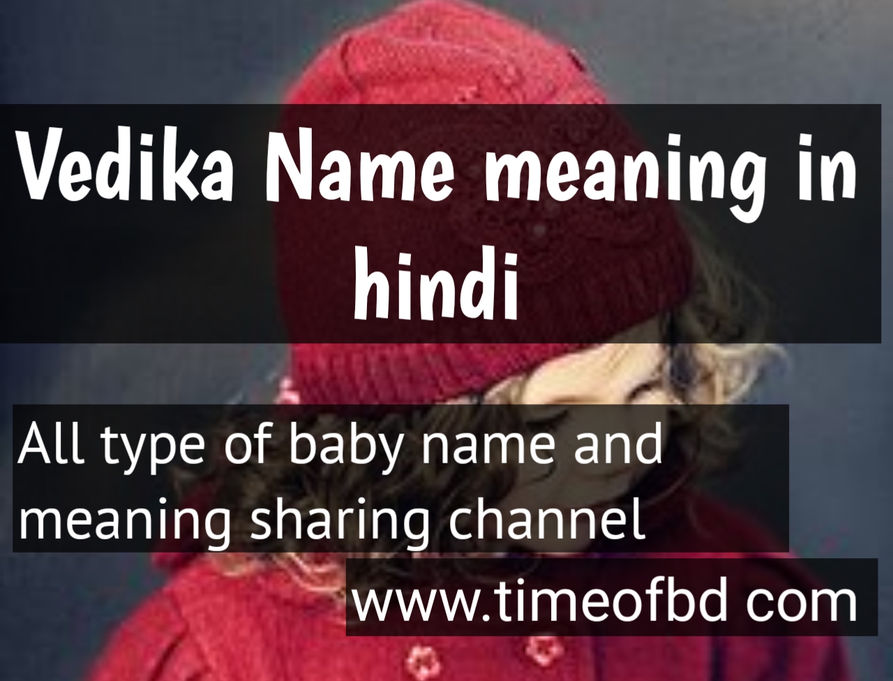 Vedika Meaning