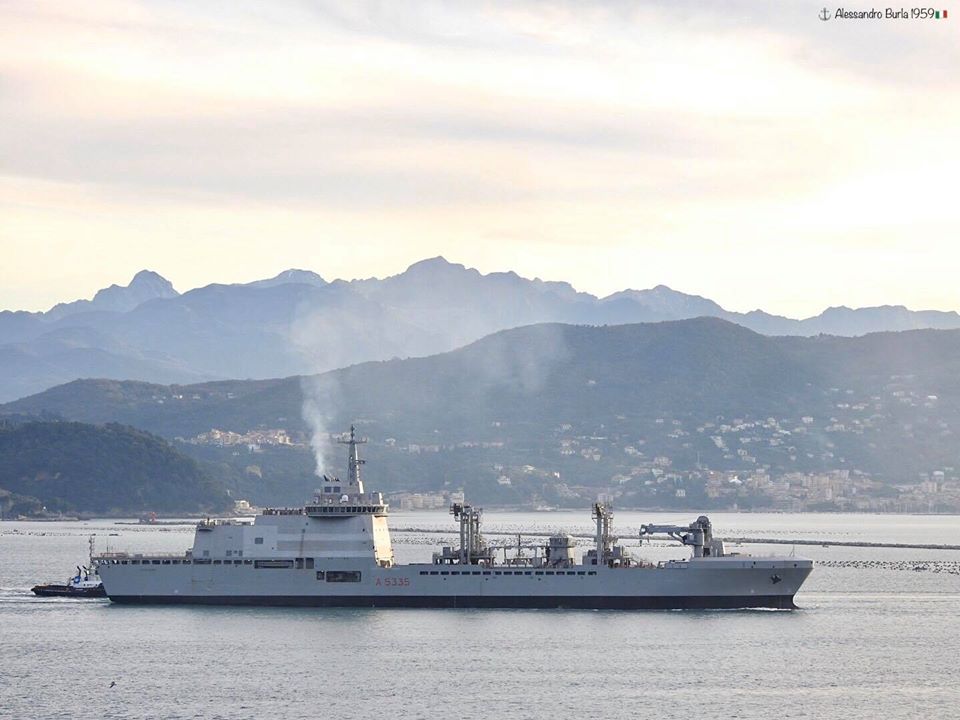 SI VIS PACEM, PARA BELLUM: MARINA MILITARE ITALIANA: Nave Vulcano (A ...