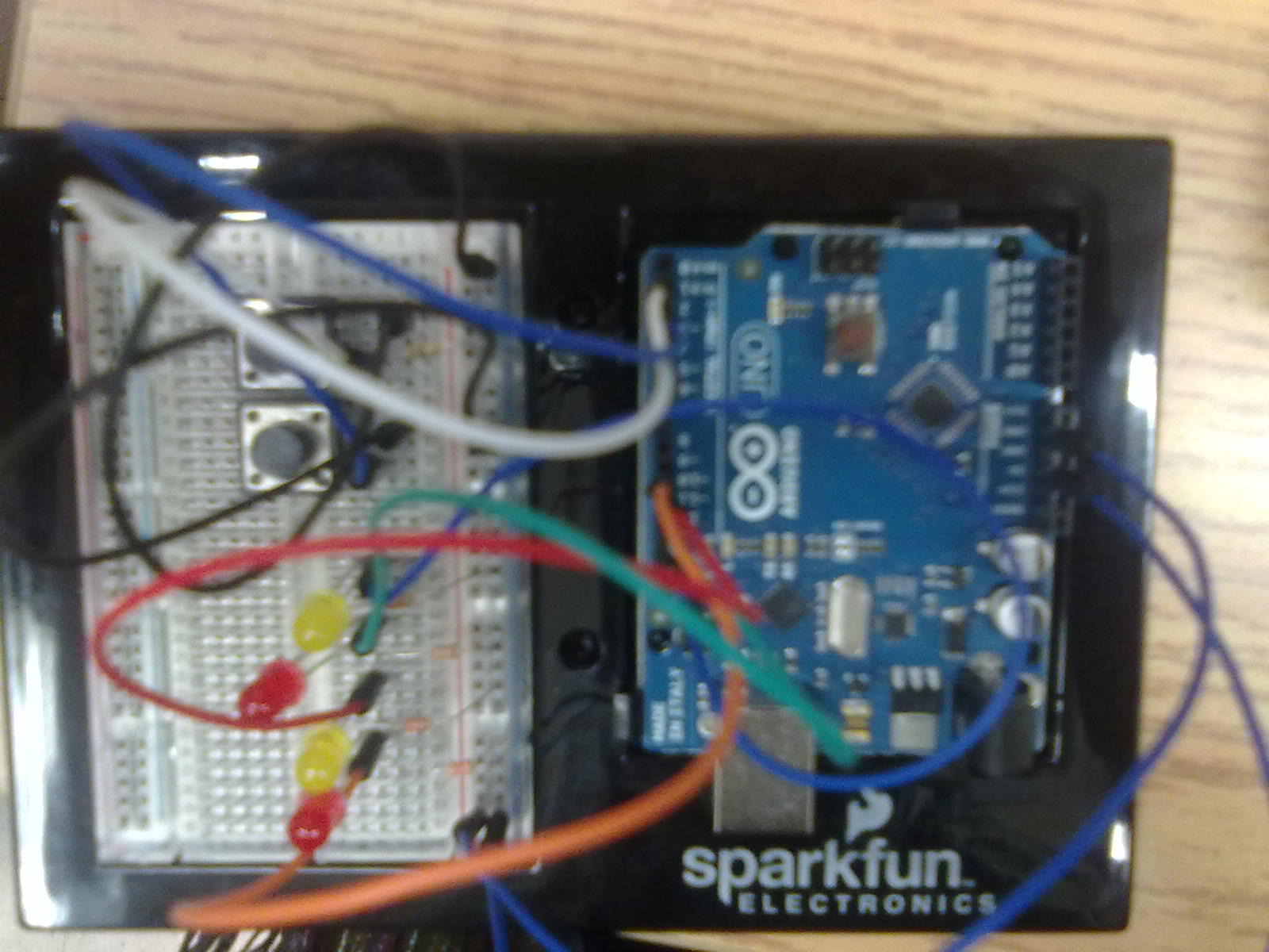 THE ARDUINO EXPERIENCE!: Button Control Assignment (CIRC-07): PART 1