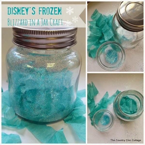Ideas & Products: Frozen Blizzard In A Jar