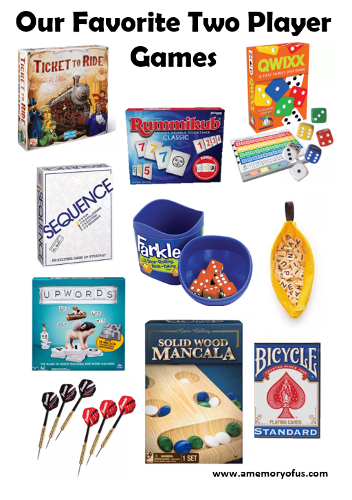 A Memory Of Us: Our Favorite Two Player Games | A Kansas City Fashion Blog