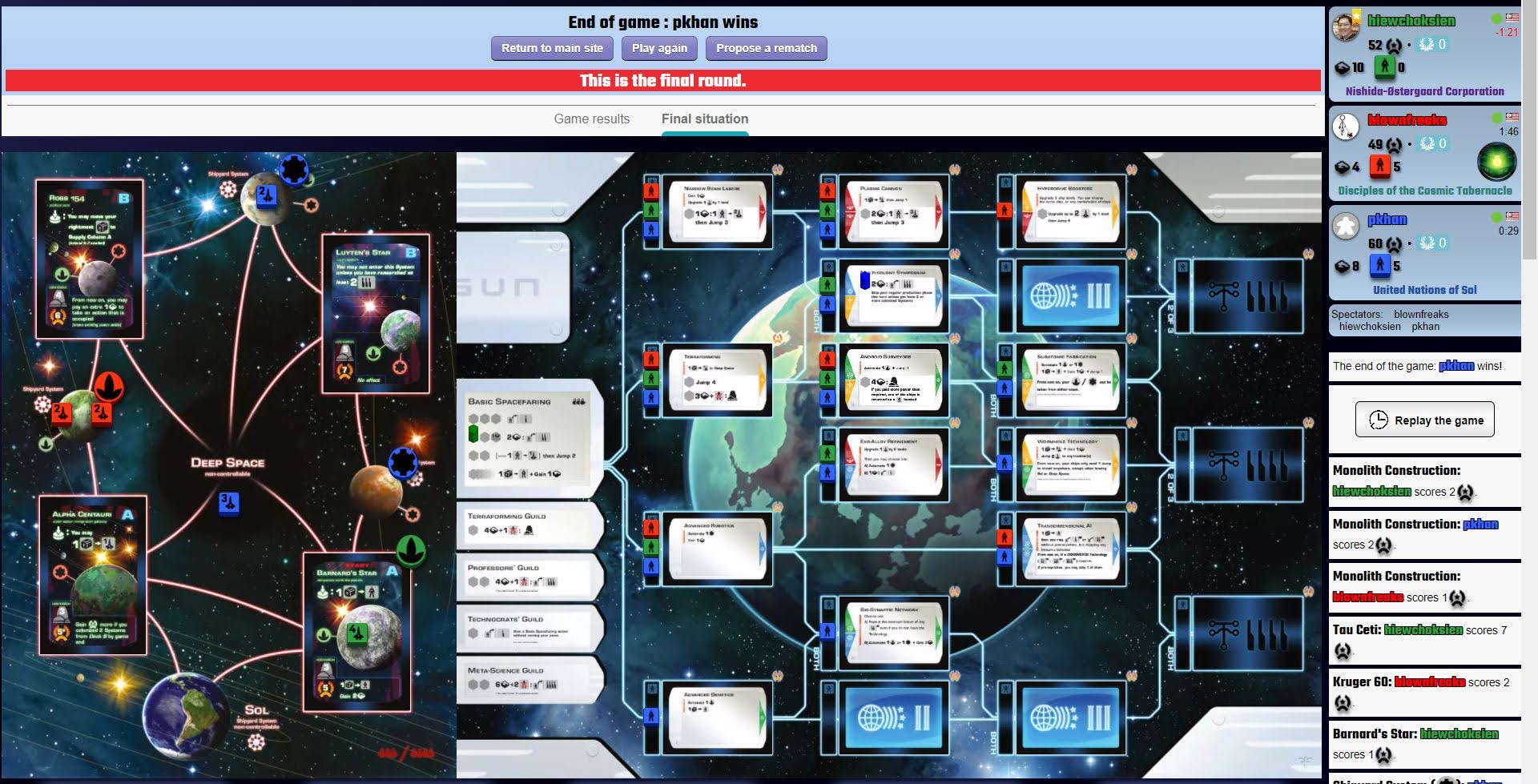 Hiew's Boardgame Blog: Beyond the Sun