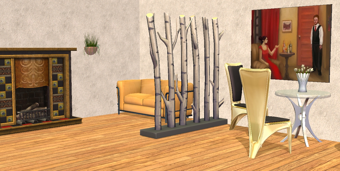 TheNinthWaveSims: The Sims 2 - Two Room Dividers From The Sims 4 Dine Out