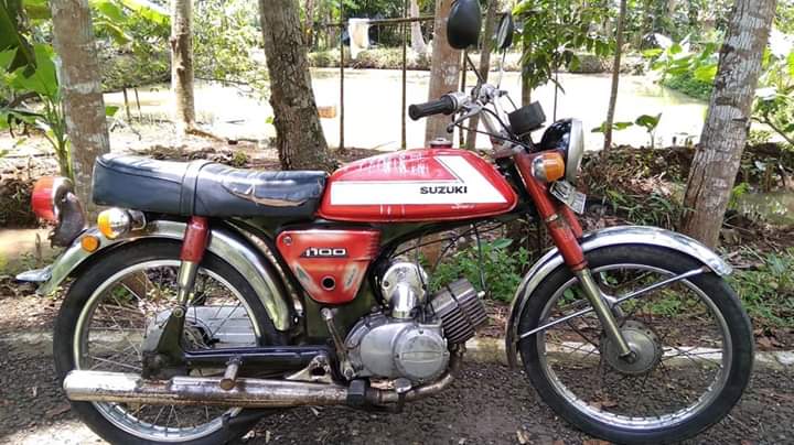Jual Motor Lawas Suzuki A100 Tahun 73 - LAPAK MOBIL DAN MOTOR BEKAS