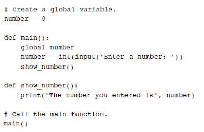 Fundamentals of Python: Global Variables and Global Constants