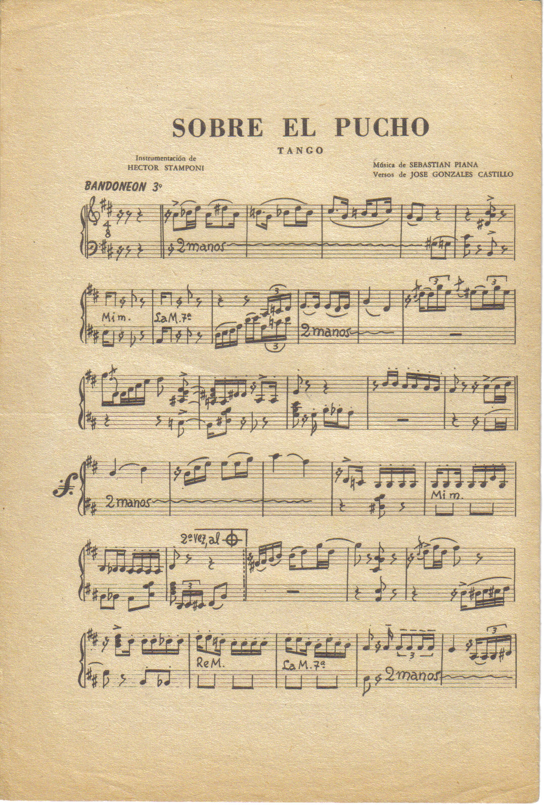 EL TANGO QUE NOS GUSTA: Sobre el pucho (tercer bandoneón de arreglo ...