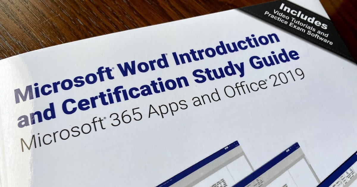BIM Chapters: New Book: Microsoft Word Introduction and Certification ...