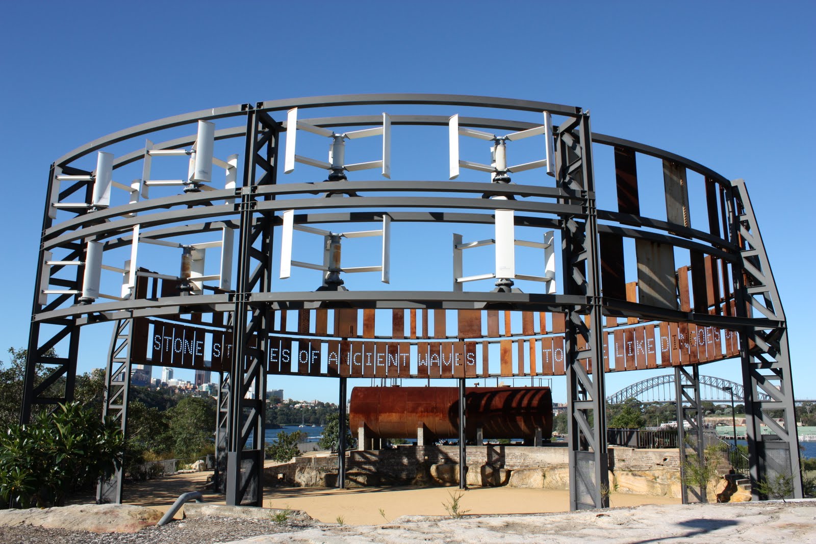 Sydney - City and Suburbs: Birchgrove, Ballast Point Park, Tank 101