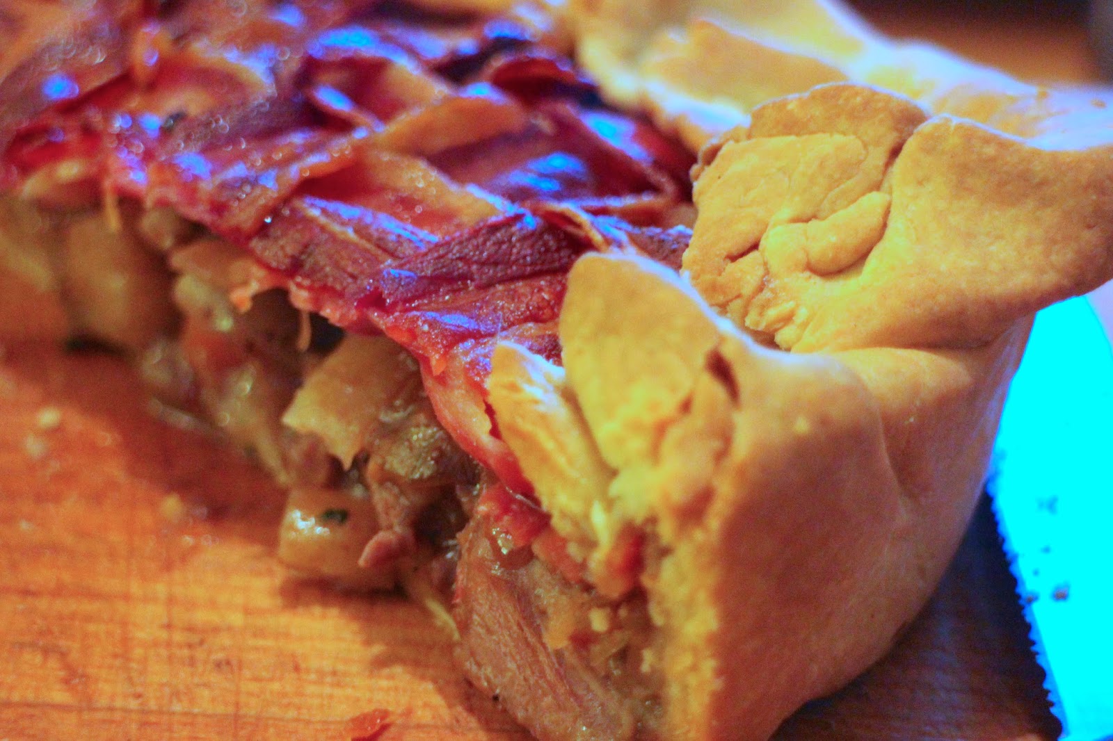 Miscriant: Winter is Coming: Bacon Lattice Beef Pie
