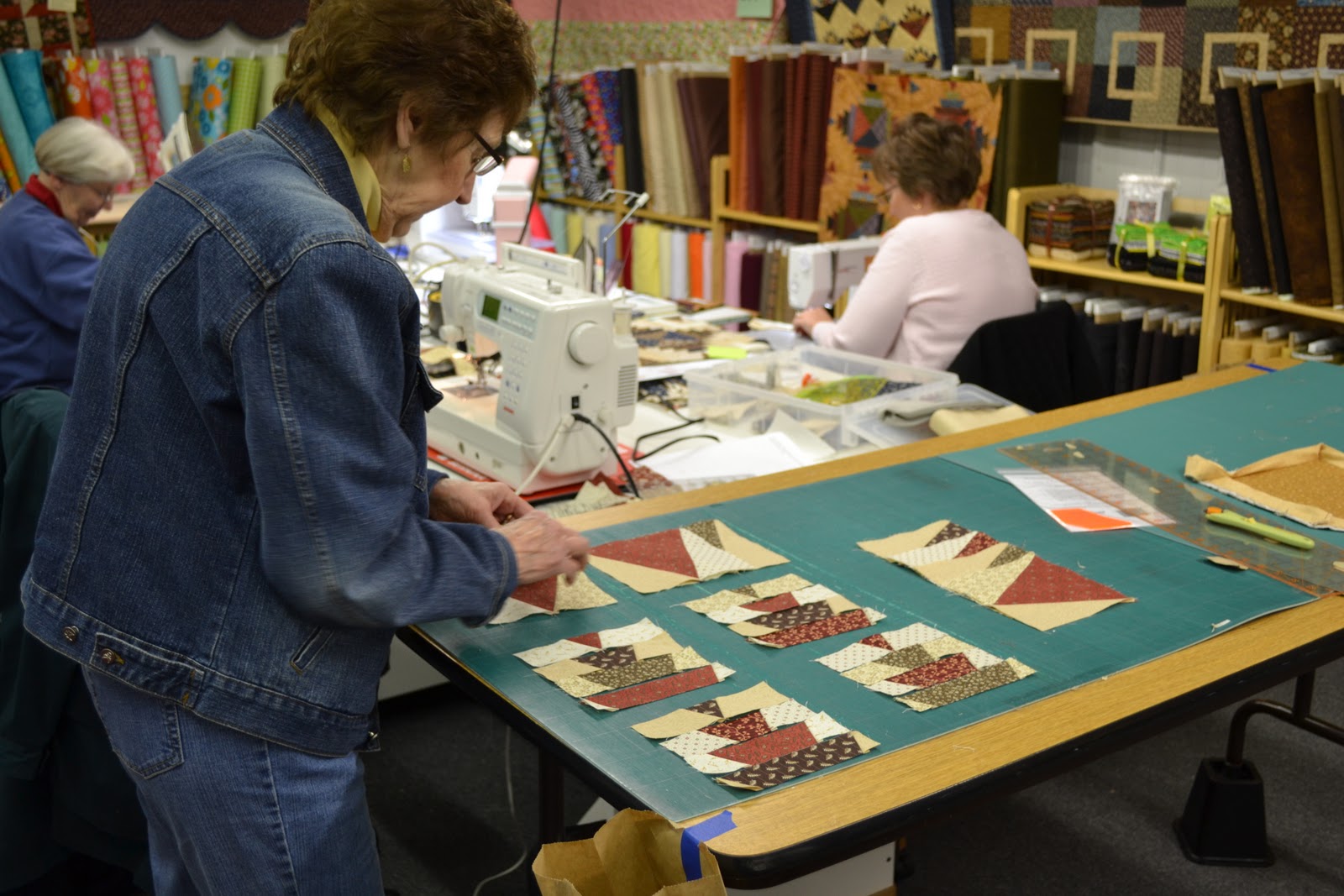 From our hutch to yours: Pineapple Nine Patch Class: Part 1