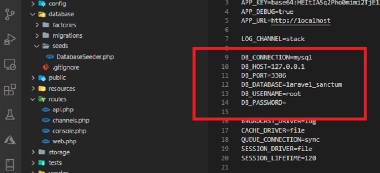 Restful Api Laravel Dan Sanctum 1 Install Laravel Dan Insert Data User Sahretech