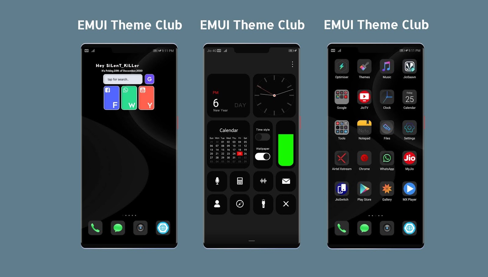 iOS 14 Style Theme For EMUI 10.1 EMUI 10 And EMUI 9.1