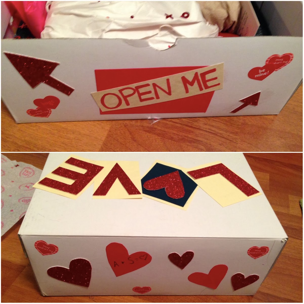 Glasses 'n' Lashes: D.I.Y - Care Package/Valentine's Day Box