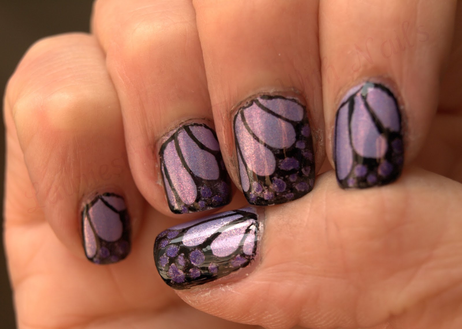 Lauriestrodes Fun With Nails: Wearing Purple for World Lupus Awareness ...