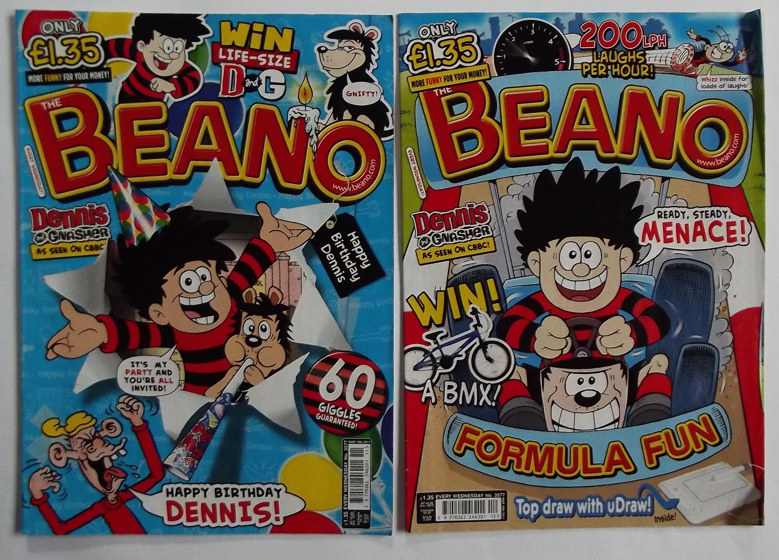 Wacky Comics!: Seeing Double - With The Beano