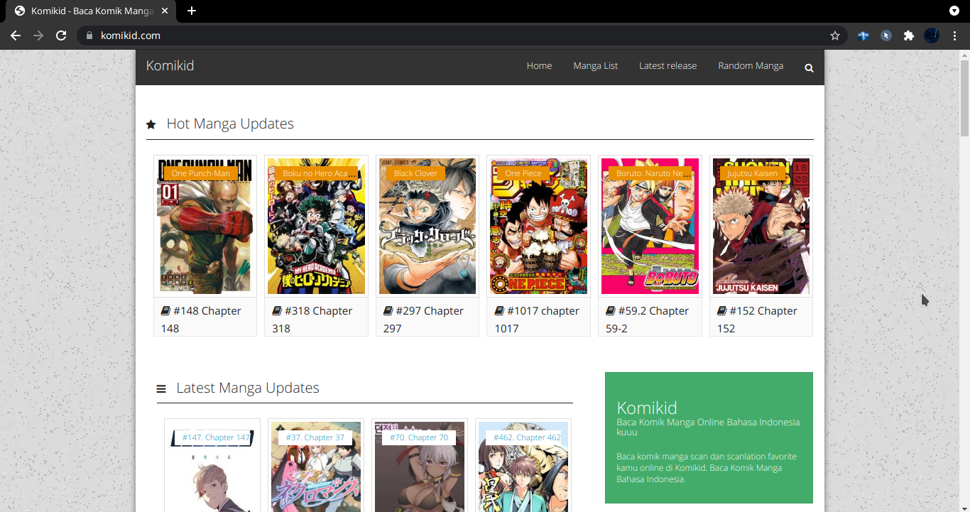 10 Situs Baca Manga Bahasa Indonesia [UPDATE July 2021]