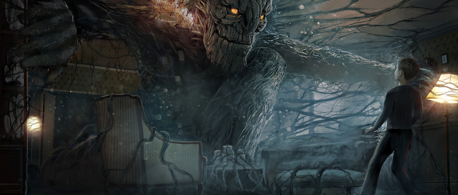 Joseph Díaz Artworks: A Monster Calls concept art