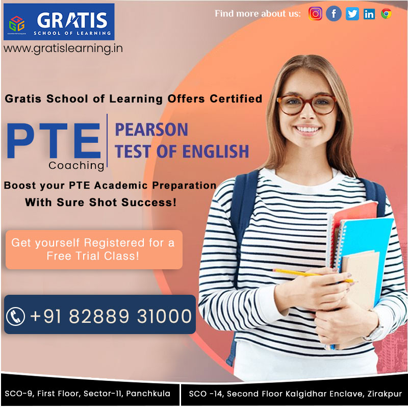 PTE Coaching Institute Chandigarh | PTE Coaching Classes in Chandigarh