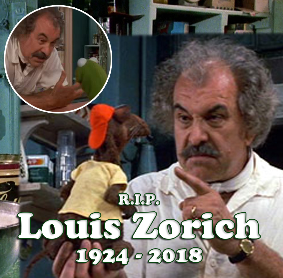 Muppet Stuff: RIP Louis Zorich (1924 - 2018)