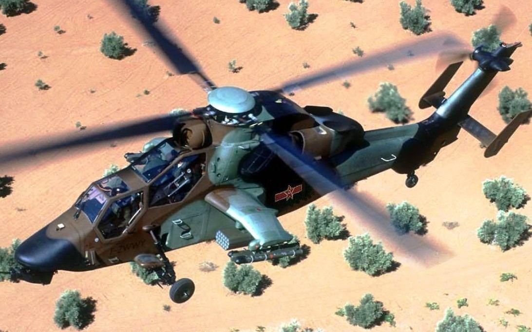 GAMBAR PESAWAT TERBANG: Helikopter tempur WZ-10 (Wallpaper 3)