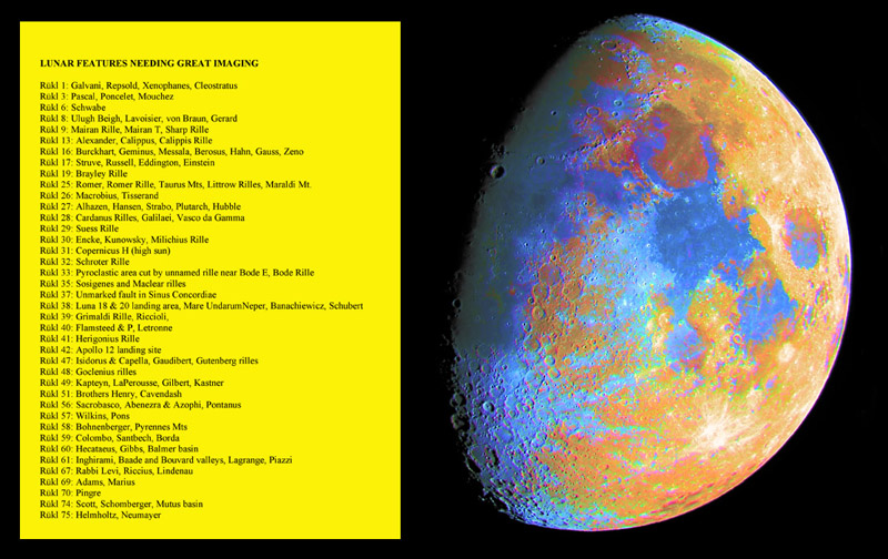 RUBENS Núcleo de Estudos da Lua: Imagem Laranja e Azul da Lua Destaca ...