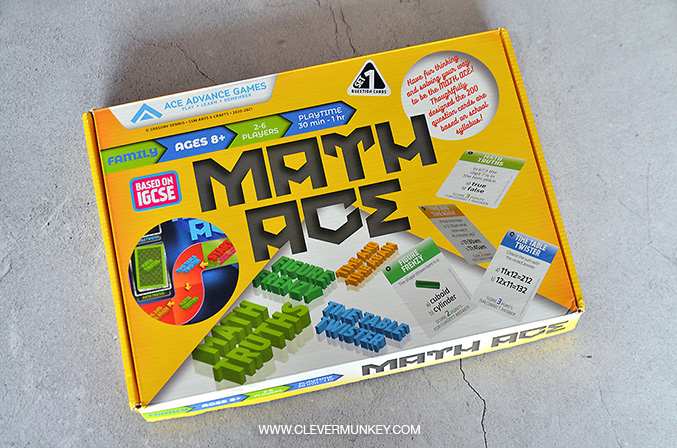 Fun Boardgame and Test Your Math Skills with Math Ace by Ace Advance ...