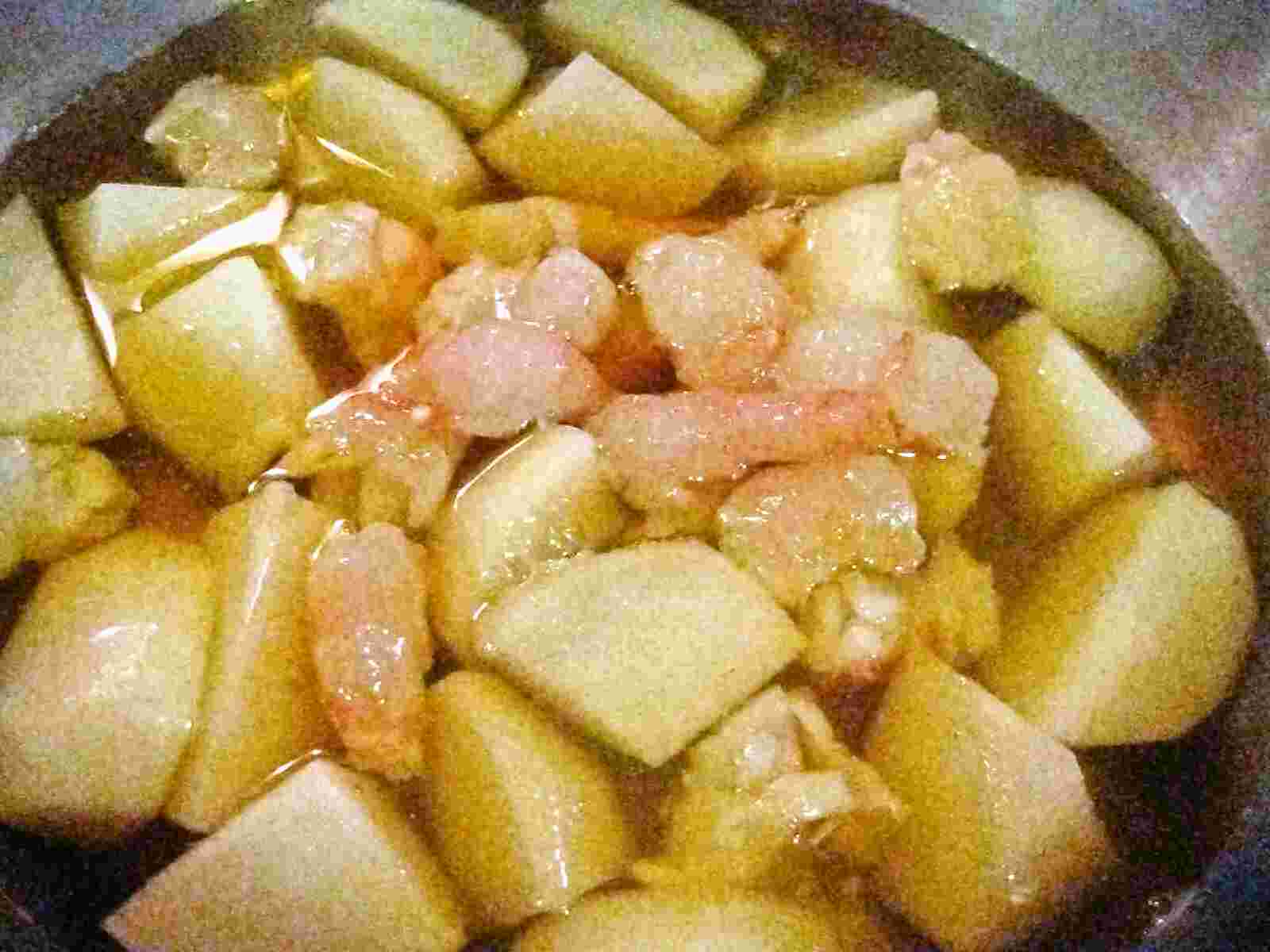 Recipes for Tom: Kabu no ebi-ankake / Japanese turnips with thickened ...