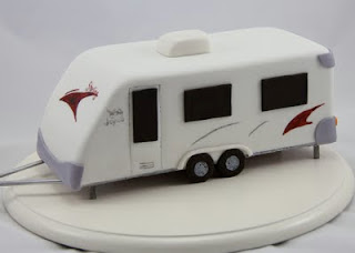 Coco Jo Cake Design: Caravan Cake