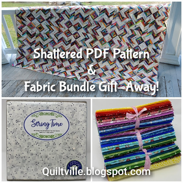 Quiltville's Quips & Snips!!: Weekend of Winter Ice & Denim Quilts!