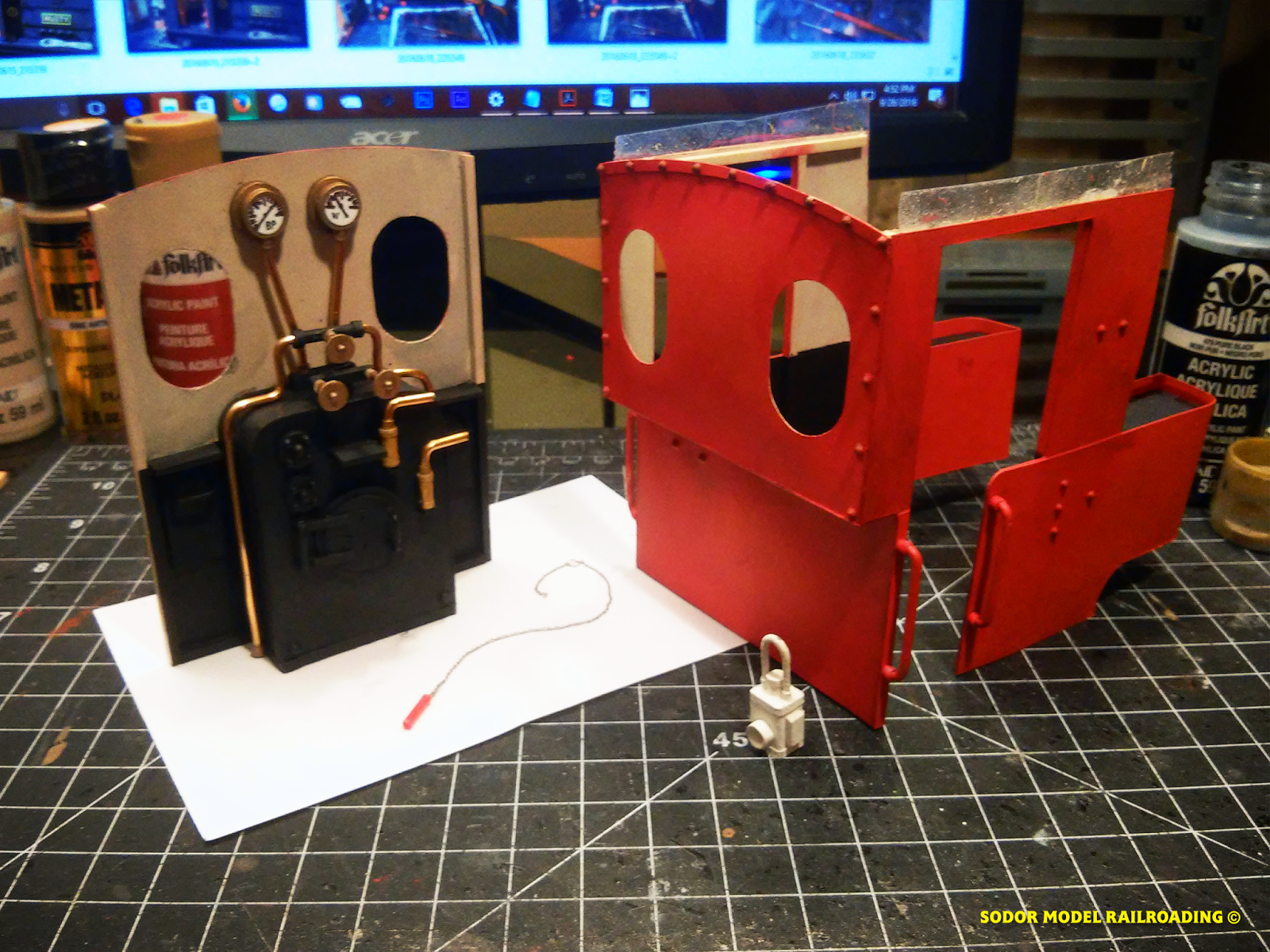 SodorModelRailroading: Scratch-Building Duncan | 16mm Scale