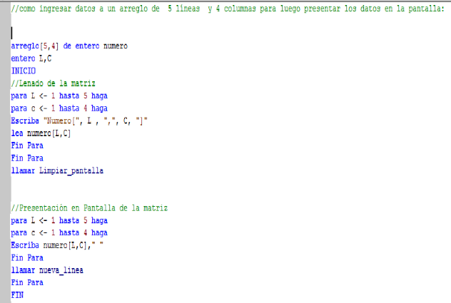 MEDIA TECNICA: MATRICES EN JAVA