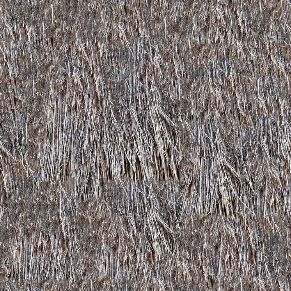 pouzolles textures : toits de chaume