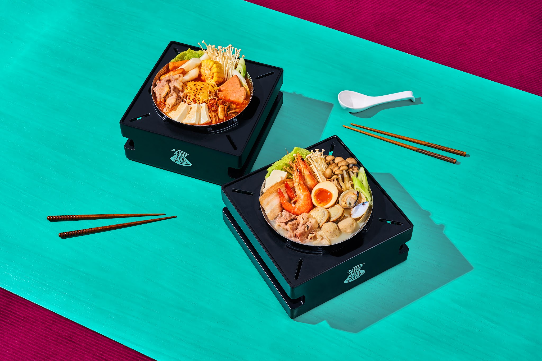 Fufu Pot brings bubbling one-set individual pots to the table for a ...