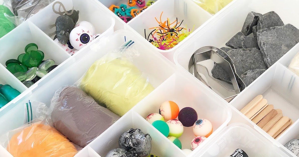 Find the Little Mind: DIY Halloween Play Dough Kits for All Ages