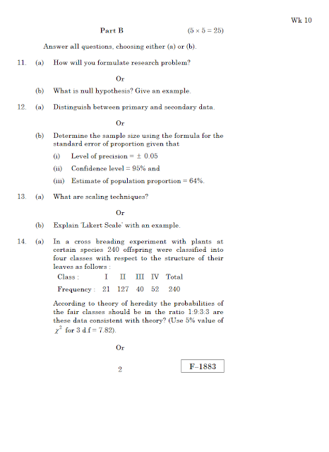 Alagappa University M.Com.(CA)., BUSINESS RESEARCH METHODOLOGY APRIL ...